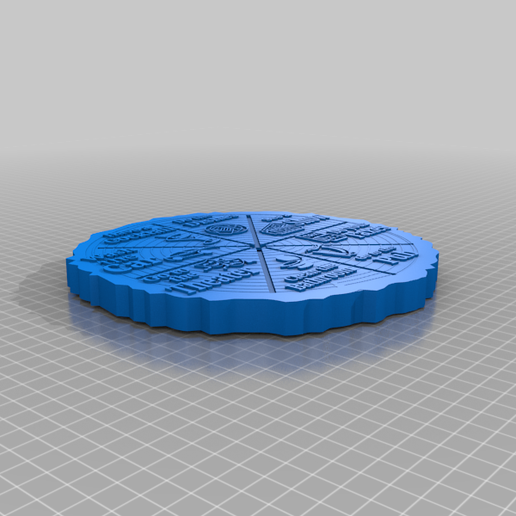 🚩 Novelty Chore Spinner - "What to do?"・Free STL File for 3D printing・Cults