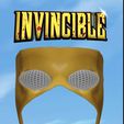 🦸 Invincible Mask・ STL File for 3D printing・Cults