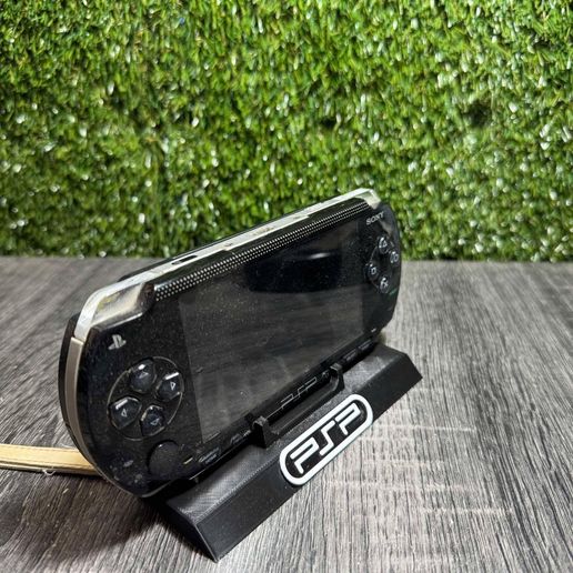 🕹️ PSP 1000 HOLDER / STAND MINIMAL・ STL File for 3D printing・Cults
