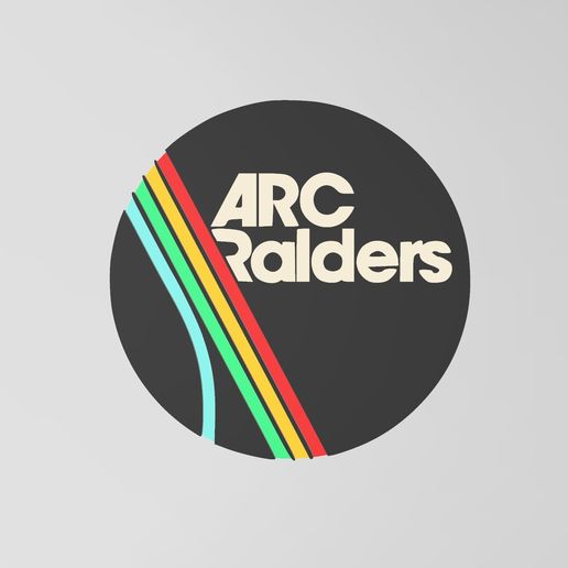 😤 ARC RAIDERS LOGO・ STL Datei für 3D-Druck und CNC-Bearbeitung ...