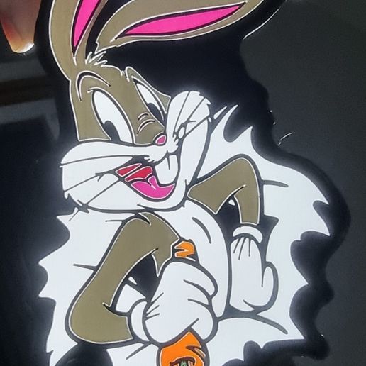3D printing Bugs Bunny lamp • made with Creality Ender 3 S1・Cults