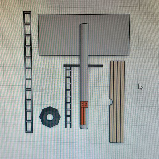 🏞 HO-Scale Billboard・Free STL File for 3D printing・Cults