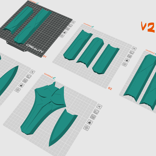 🗡️ Genshin Impact - Il Capitano Sword・ STL File for 3D printing・Cults