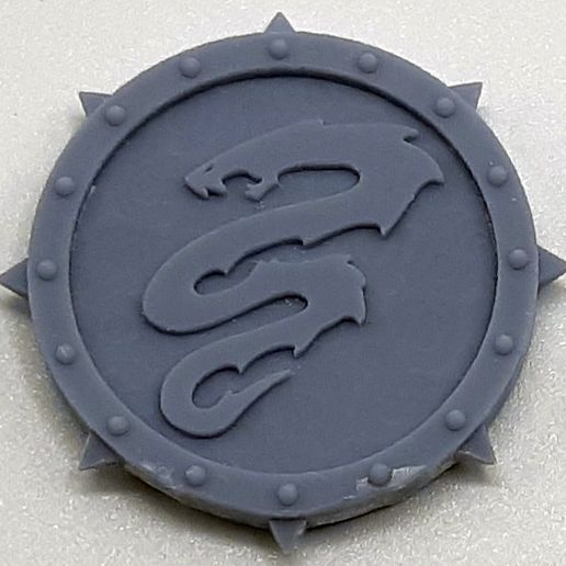 🩸 Blood Bowl Dark Elf Token (alternate)・Free STL File for ・Cults