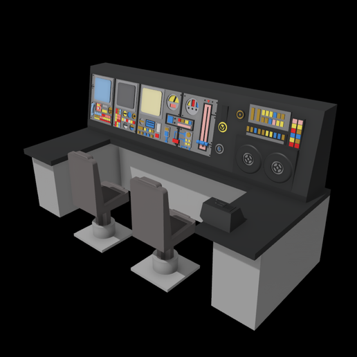 🖥️ G.I. Joe Headquarters Computer for 3.75" and 6" figures・ 3D File for ...