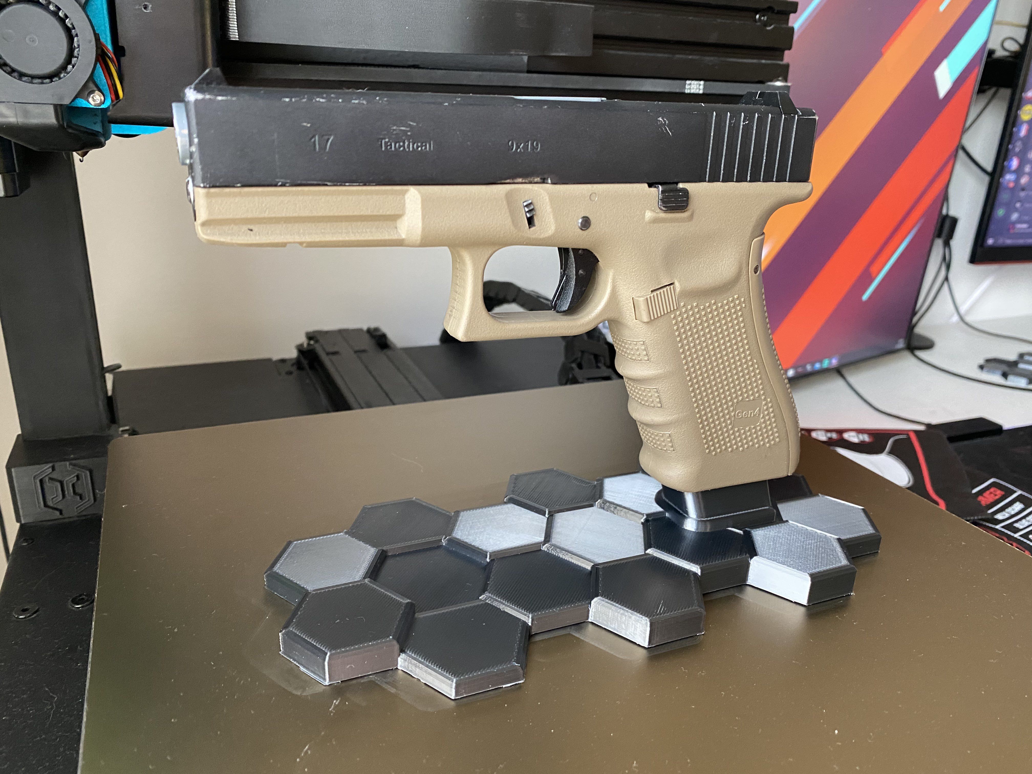 Télécharger fichier STL stand glock | support glock • Plan à imprimer en 3D ・ Cults