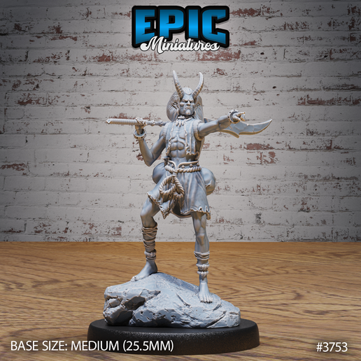 3D file Oni Rival Set ‧ DnD Miniature ‧ Tabletop Miniatures ‧ Gaming ...