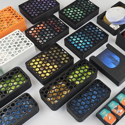 STL file Seti - insert with sleeved cards 🃏 ・3D printing template to ...