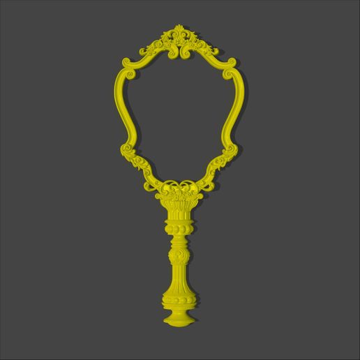 STL file Mirror 🪞 ・Model to download and 3D print・Cults