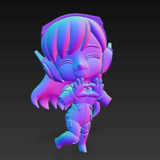 🎲 dva overwatch・ STL File for 3D printing・Cults