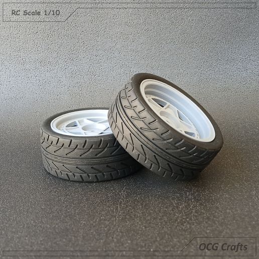 🚗 RIM RIM RC CAR 1/10 - F40 STAR RIM・ STL File for 3D printing・Cults