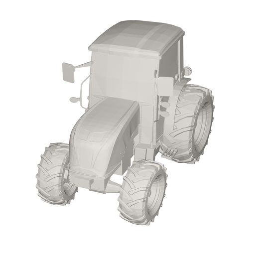 🚜 Tractor concept・Free 3D File for ・Cults