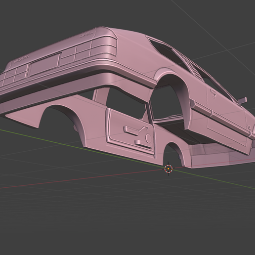 STL file Opel Monza Coupe 1980 👽 ・3D printer model to download・Cults