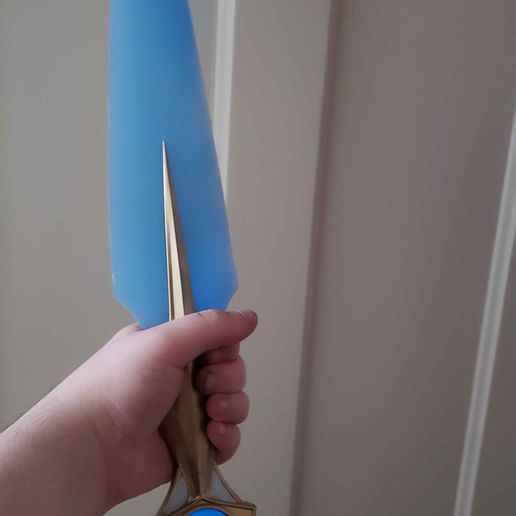 3D printed Rook / Solas dagger • made with Uniformation GKTwo, Bambulab ...
