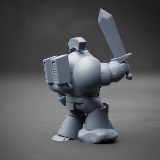 🛰 Space King - Captain・Free STL File for 3D printing・Cults