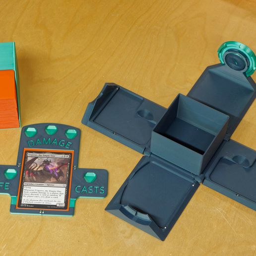 📦 The Commander Hub Deck Box・ 3D File for ・Cults