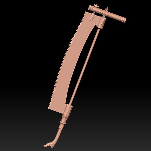 STL file Bone-Cutting Saw - Lies of P 🪚 (OBJ)・Design to download and 3D ...