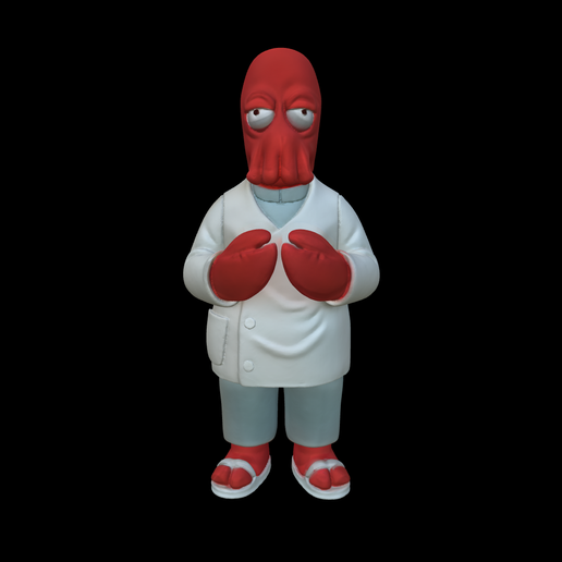 🩺 Doctor John Zoidberg figurine・ STL File for 3D printing・Cults