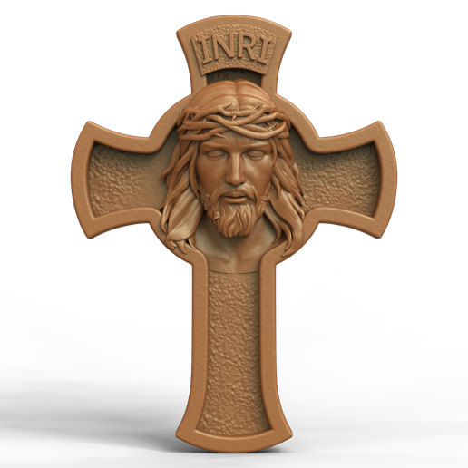 3D file 3D Model STL File for CNC Router Laser & 3D Printer 2510 Jesus ...