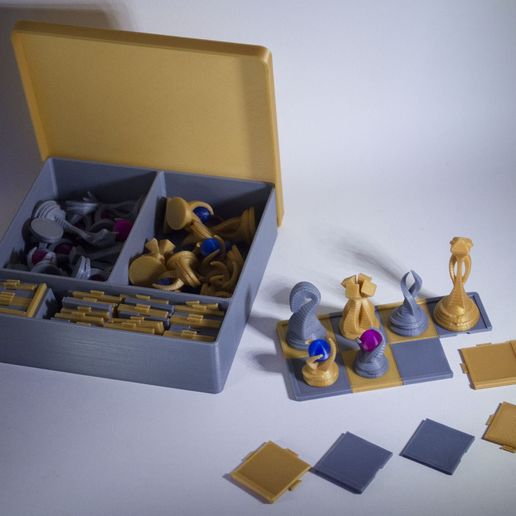 Free 3D file Chess Set Box ♟️ ・3D printer model to download・Cults