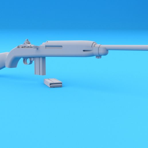 🌆 1/35 M1 Carbine・ STL File for 3D printing・Cults