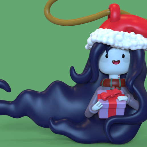🎄 MARCELINE FROM ADVENTURE TIME CHRISTMAS ORNAMENT (PEÇAS E COMPLETO ...