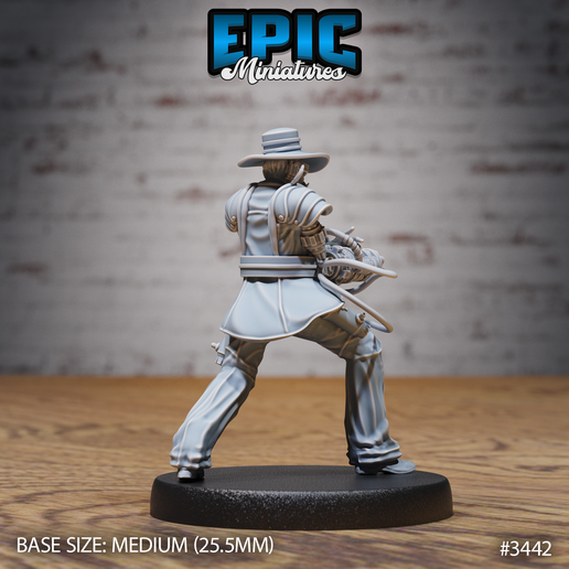 🏃 Gatling Artificer Sheriff Running ‧ DnD Miniature ‧ Tabletop ...