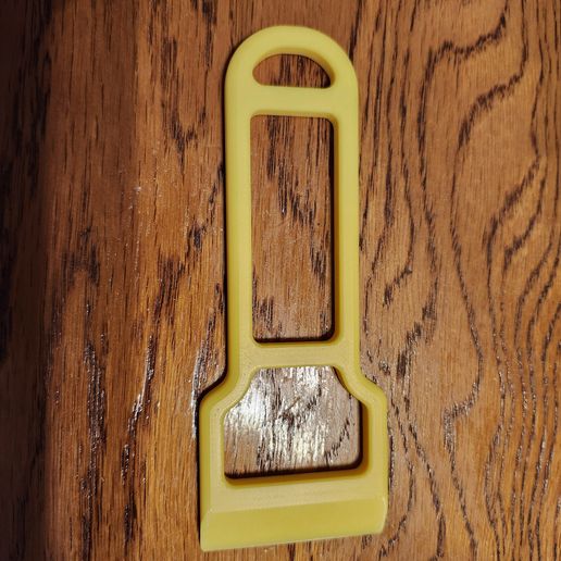 🖨️ 3D Printer Bed Scraper V2・Free STL File for 3D printing・Cults