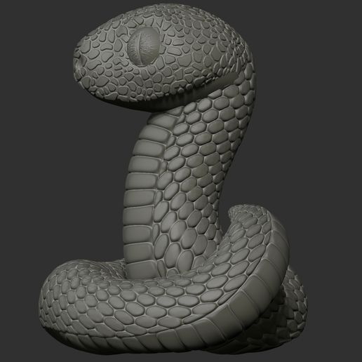 STL file 3d model of a snake 3D print model 🐍 (OBJ)・3D printing idea to ...