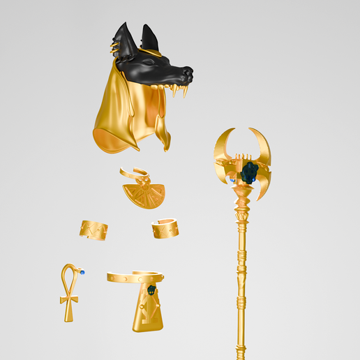 👹 MONSTER HIGH Anubis Doll Accessories G1 CLEO DE NILE・Free STL File ...
