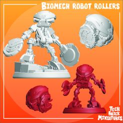 BioMech Robot Island ・5 3D Models & STL Files to Download・Cults
