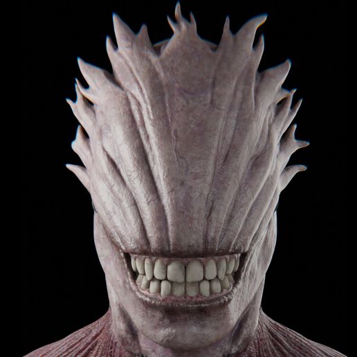 👾 Mahito true form mask・ 3D File for 3D printing・Cults