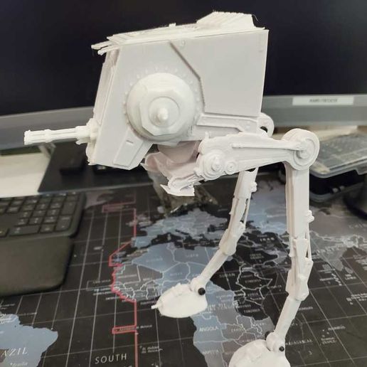 🦵 AT-ST Scout Walker - Leg Remix - Movable - Print Flatter・Free STL ...