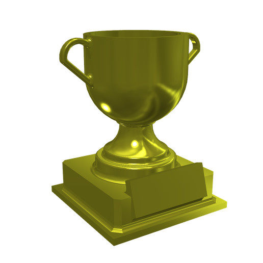 🏆 3D Trophy – Printable Display Model・ 3D File for 3D printing・Cults