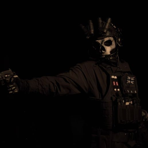 👻 Ghost Mask MW19 Jawbone - CALL OF DUTY - MODERN WARFARE - WARZONE ...