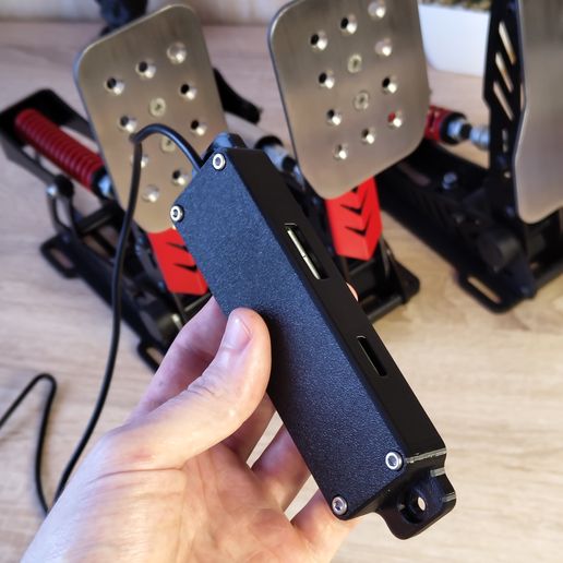 Free STL file Feel VR Pedals One Electronic Enclosure 🚗 ・Model to ...
