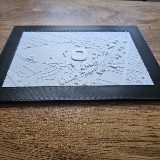 🗺️ Mapa 3D de Ciudad de México con el Estadio Azteca・Archivo STL para ...