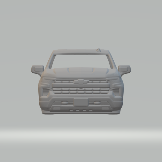 🚙 chevrolet silverado・ STL File for 3D printing・Cults