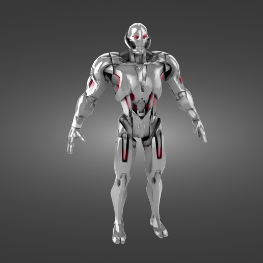 🦸 Ultron Articulated Action Figure・ STL File for 3D printing・Cults