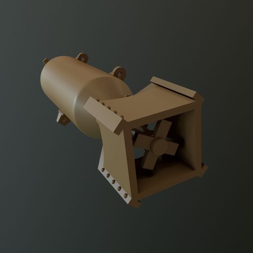 💣 US GP BOMB AN-M30A1 100LB 1/48・ STL File for ・Cults