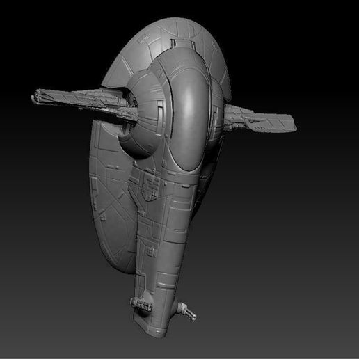 ⭐ STAR WARS .STL Slave One .3D ACTION FIGURE .OBJ KENNER STYLE.・ 3D ...