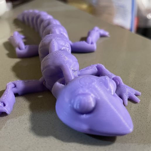 🦎 Jerry the Gecko・ STL File for 3D printing・Cults