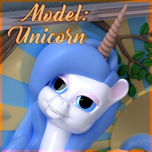 STL file Model: Unicorn 🦄 ・Design to download and 3D print・Cults