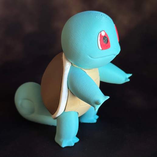 🐉 Squirtle 3D Pokémon Pokemon Model・Free STL File for 3D printing・Cults