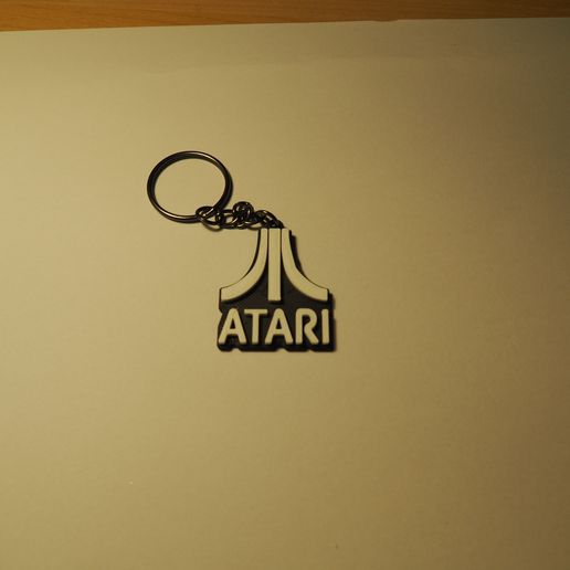 STL file Atari keychain 🗝️ ・3D printing model to download・Cults