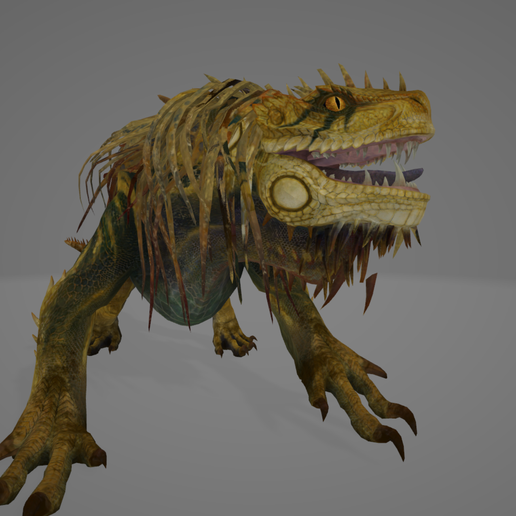 👹 MONSTER HUNTER GREAT JAGRAS・Free STL File for 3D printing・Cults