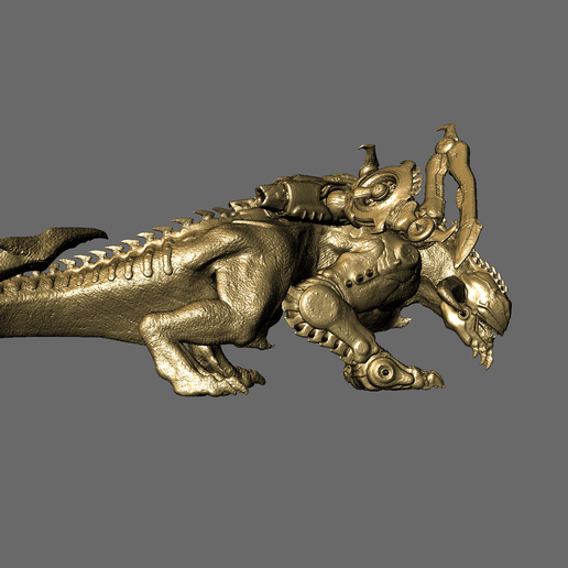 🐉 SERRAT DRAGON - DOOM THE DARK AGES- EXTREME DETAIL FULL SIZE ICONIC ...