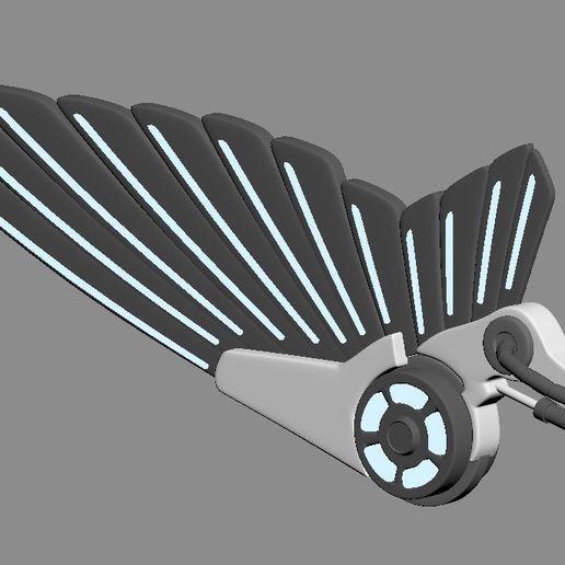 STL-Datei Robo wing 🪶 ・Modell für 3D-Drucker zum Herunterladen・Cults
