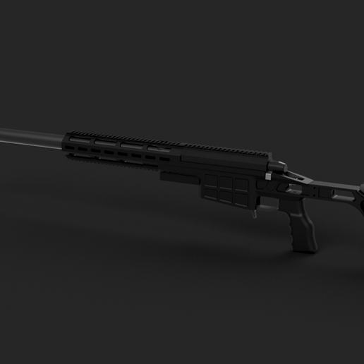 🔫 DXL-3 TAC41 Stock by BENen3D・ STL File for 3D printing・Cults