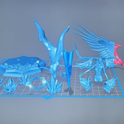 🦸 hydaelyn final fantasy XIV・ 3D File for ・Cults
